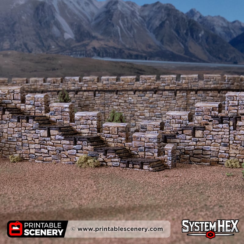 Historic terrain - Printable Scenery