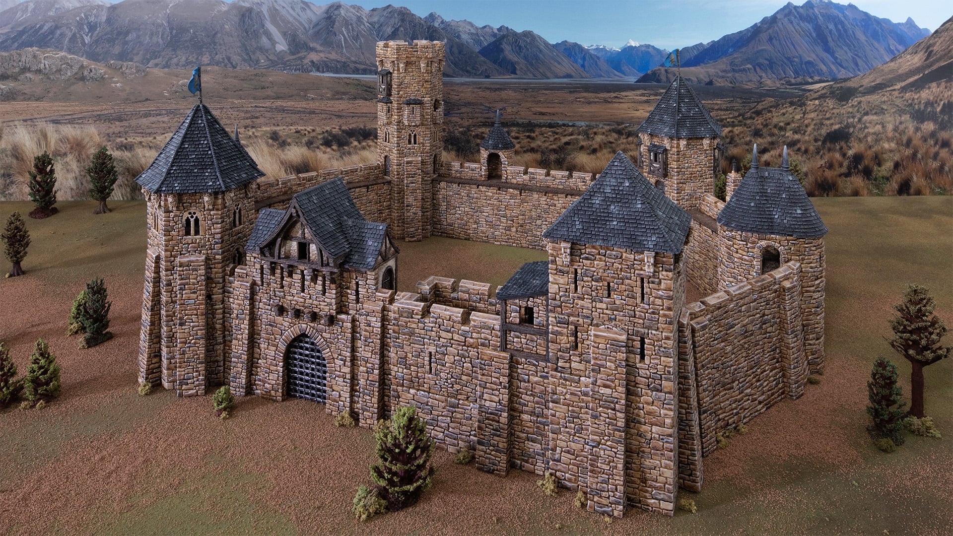 Throne and Ash - Printable Scenery