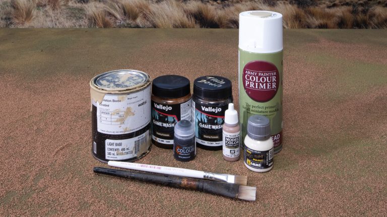 How to paint castle bricks - Printable Scenery