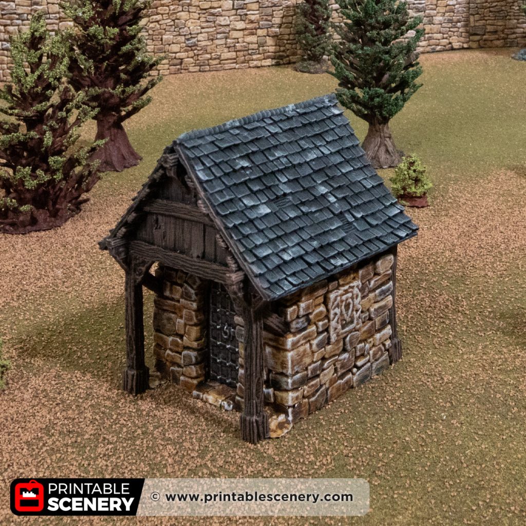 Outside Vault - Printable Scenery