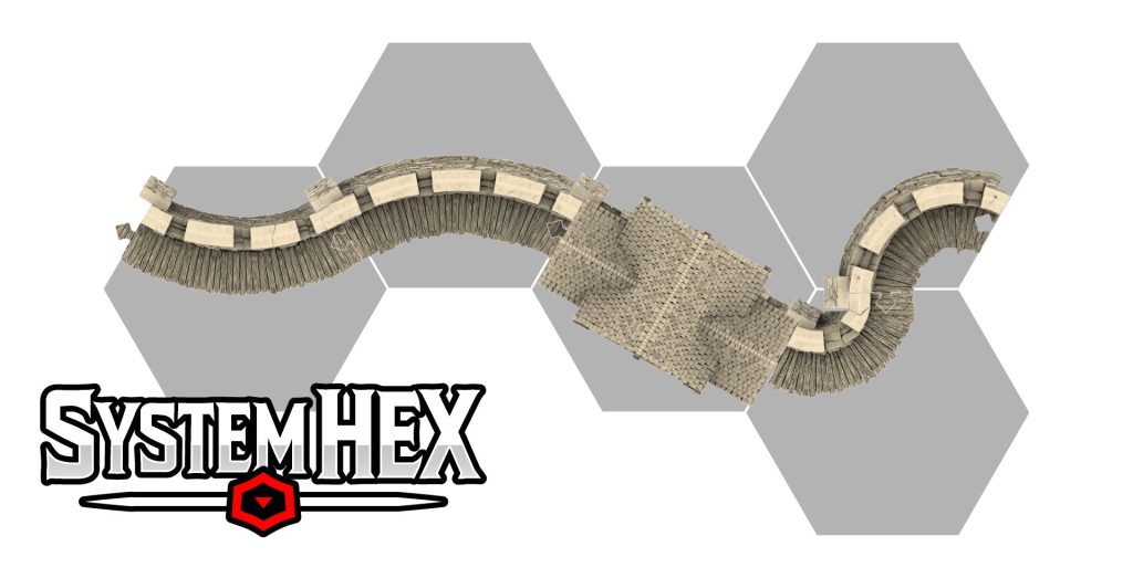 HEX Castle Gatehouse - Printable Scenery