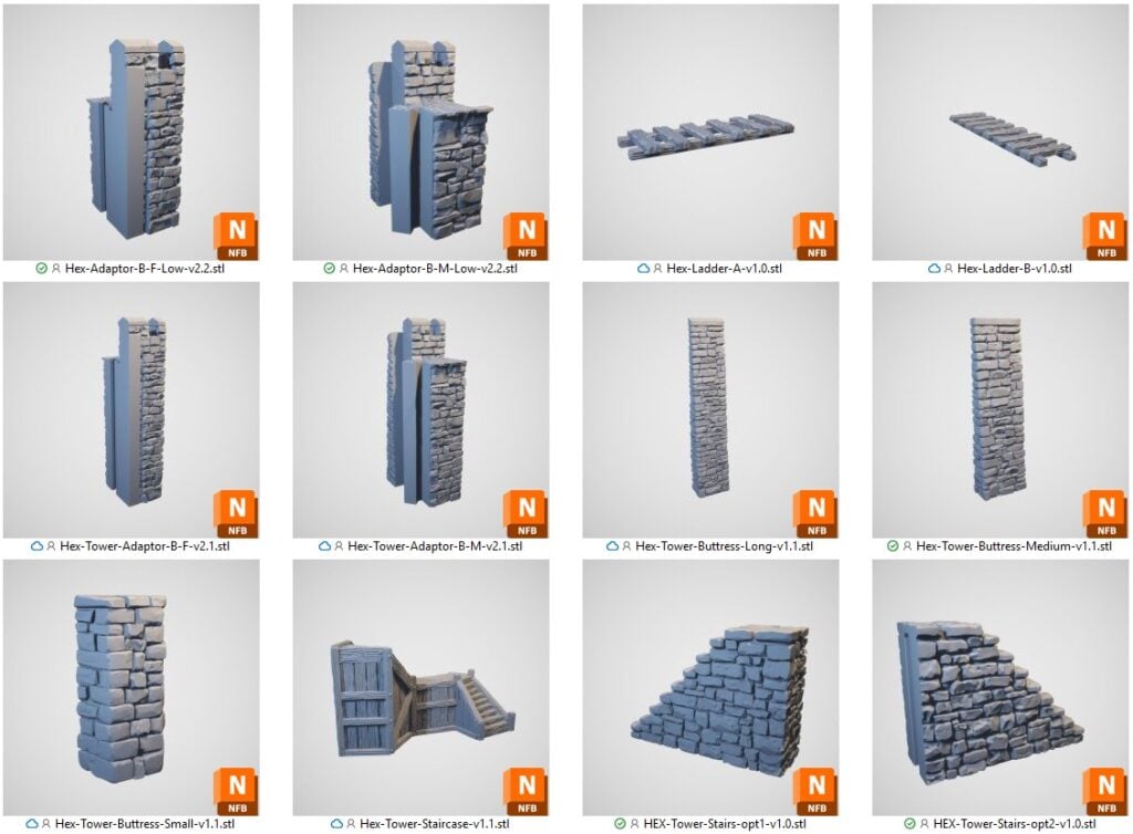 Kings Keep - Printable Scenery