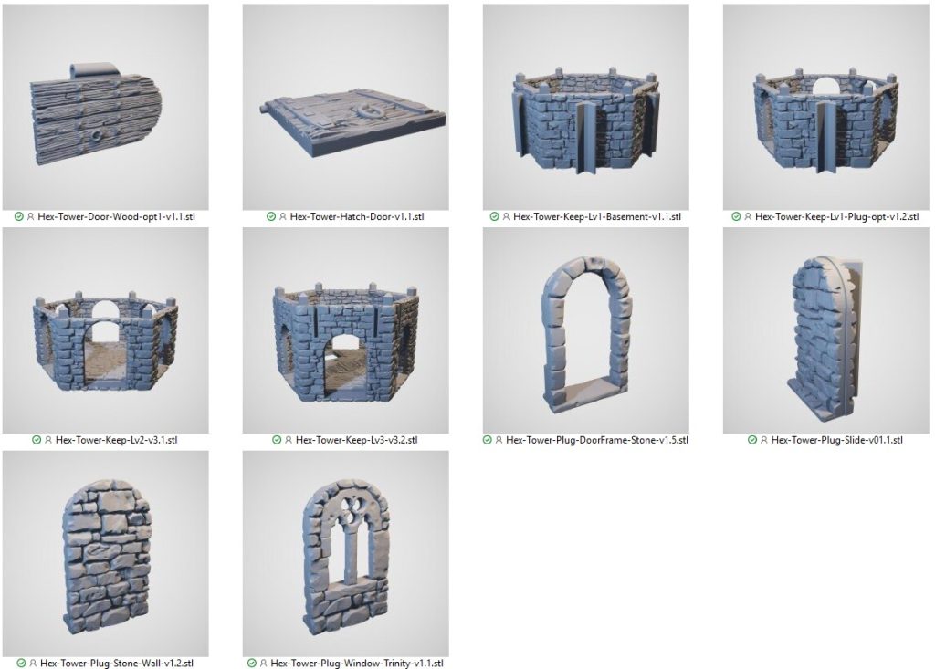 Kings Keep - Printable Scenery