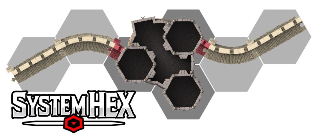 HEX Castle Kings Keep - Printable Scenery