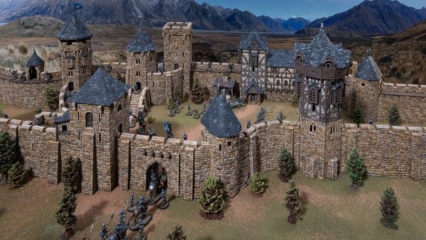 Castle Barracks - Printable Scenery
