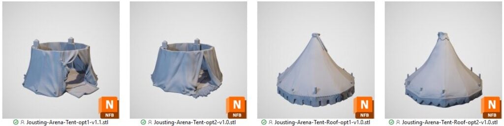 Jousting Arena - Printable Scenery