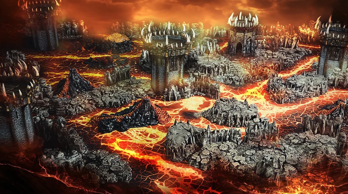 3D Printable Fantasy Models - Printable Scenery