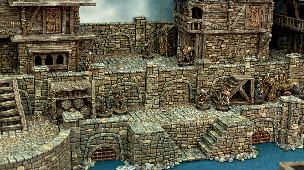 3D Printable OpenLOCK Models - Printable Scenery