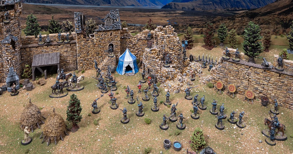 Training Grounds - Printable Scenery